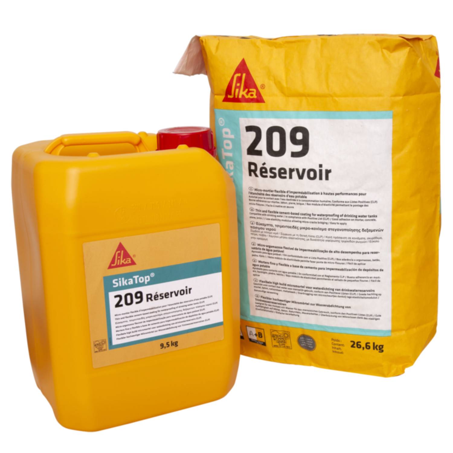 Micro-Argamassa de Impermeabilização Sika SikaTop 209 Réservoir ...